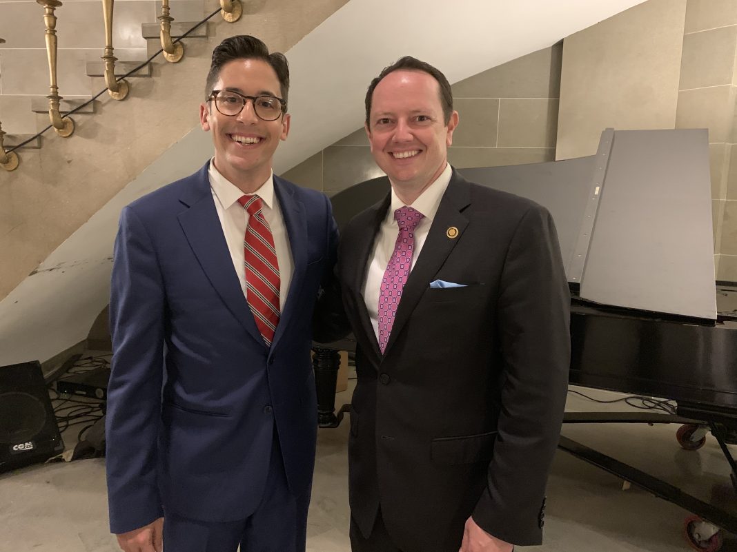 Republican lawmakers welcome author Michael Knowles to Capitol after ...