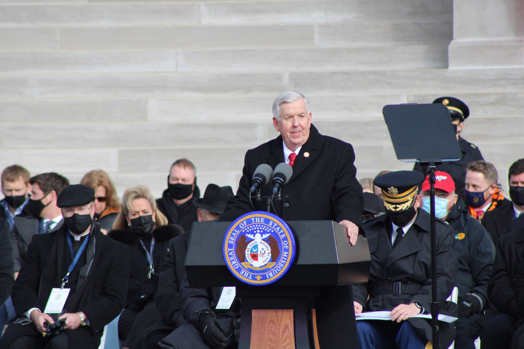 Parson officially sworn in as Missouri's 57th governor: 'I'm confident ...