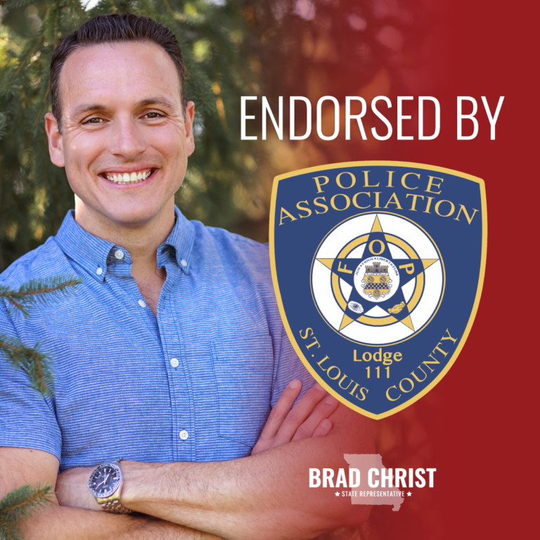 Brad Christ receives police endorsement - The Missouri Times